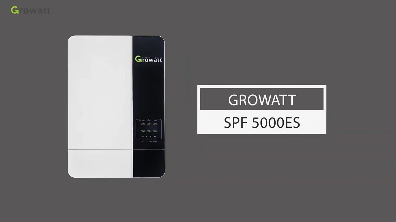 Growatt SPF 5000ES 5KW Off-Grid/Hybrid Solar Inverter | Daraz.com.bd