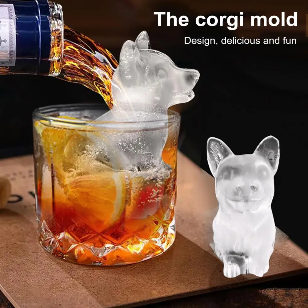 Corgi-Ice-Cube-Molds-Fun-Dog-Shaped-Silicone-Ice-Cube-Trays-Whiskey ...