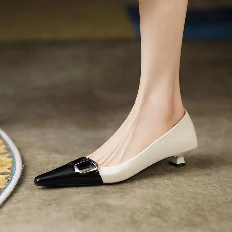 Size-33-42-High-Quality-Genuine-Leather-Women-Heels-Shoes-Color-Mosaic ...