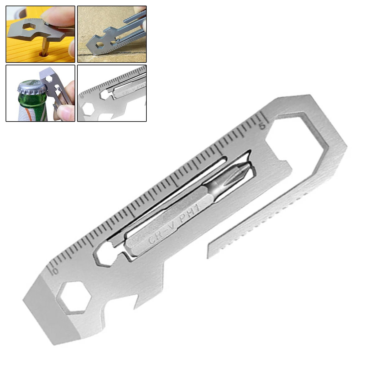 Mini Portable Wrench Gadget Multi-function Wrench Seven in One Tool ...