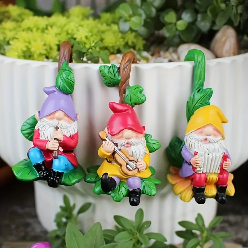 A Set of Dwarf Band Flower Pot Ornaments, Outdoor Courtyard Garden ...