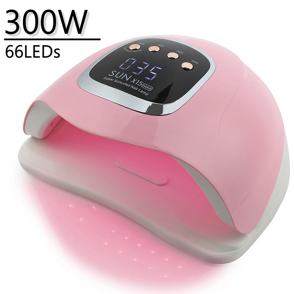 300w Professional Nail Dryer Lamp For Manicure Powerful Uv Gel Nail ...