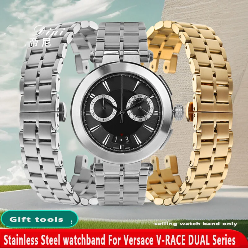 High Quality Stainless Steel watchband For V-RACE DUAL VE1D00219 Series ...