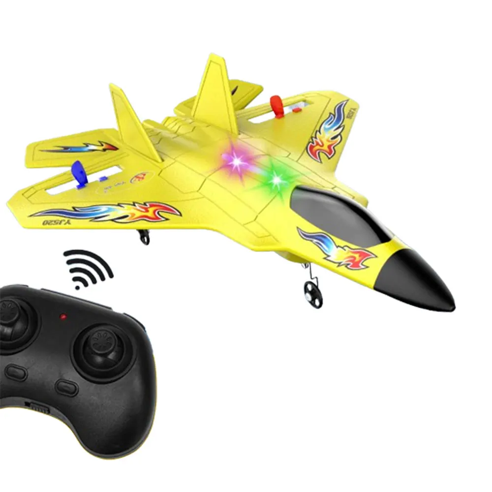 YJ520-260mm-Wingspan-2-4G-Built-in-Gyro-EPP-LED-RC-Airplane-Glider-Jet ...