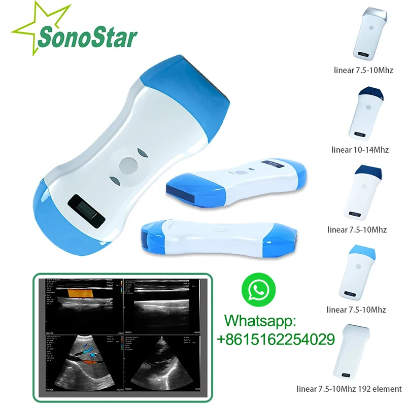 Sonostar-M-quina-sem-fio-Ultrasound-Probe-Scanner-port-til-Wi-Fi-linear ...