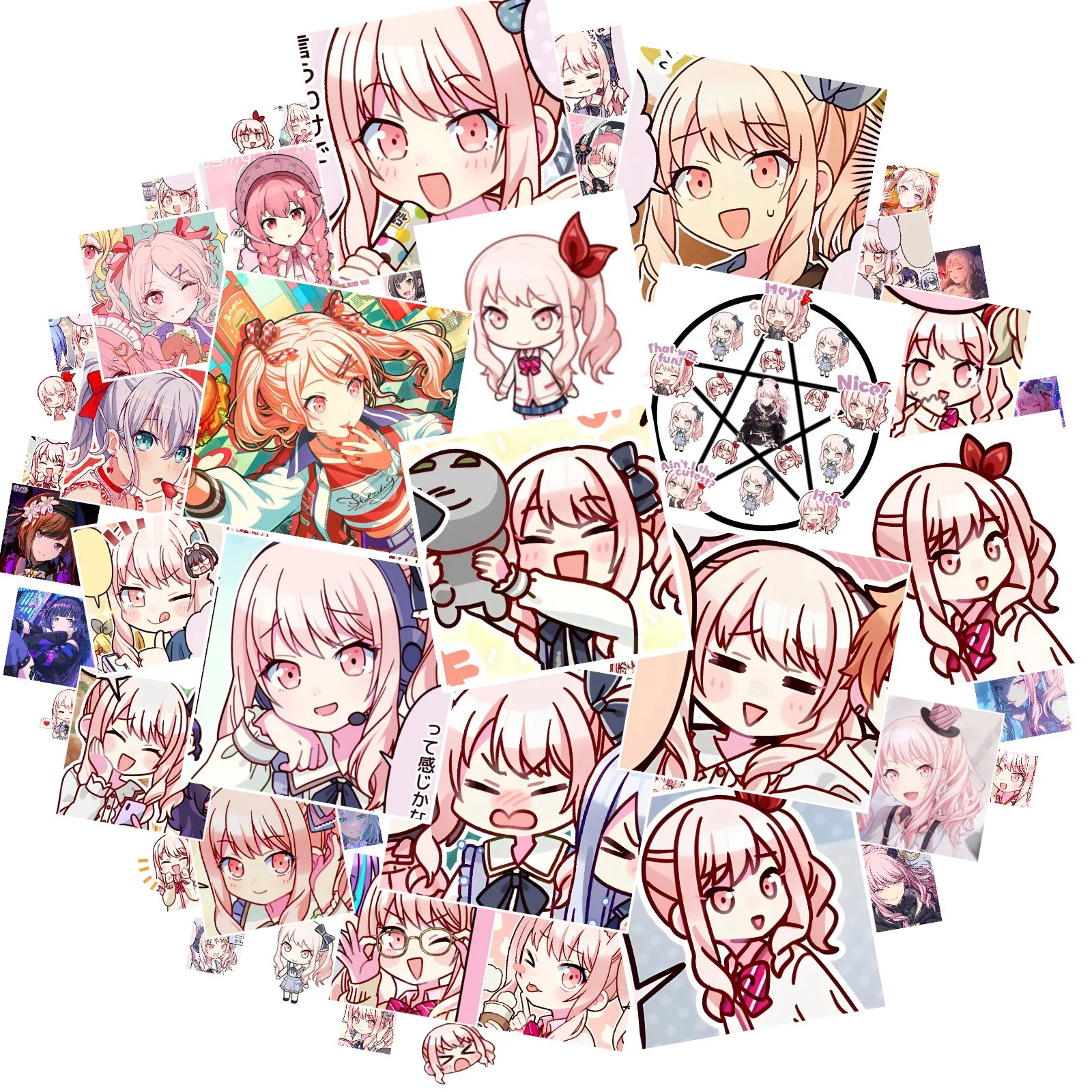 10-30-50PCS-Akiyama-Mizuki-Stickers-Catoon-Waterproof-Graffiti-Vinyl ...