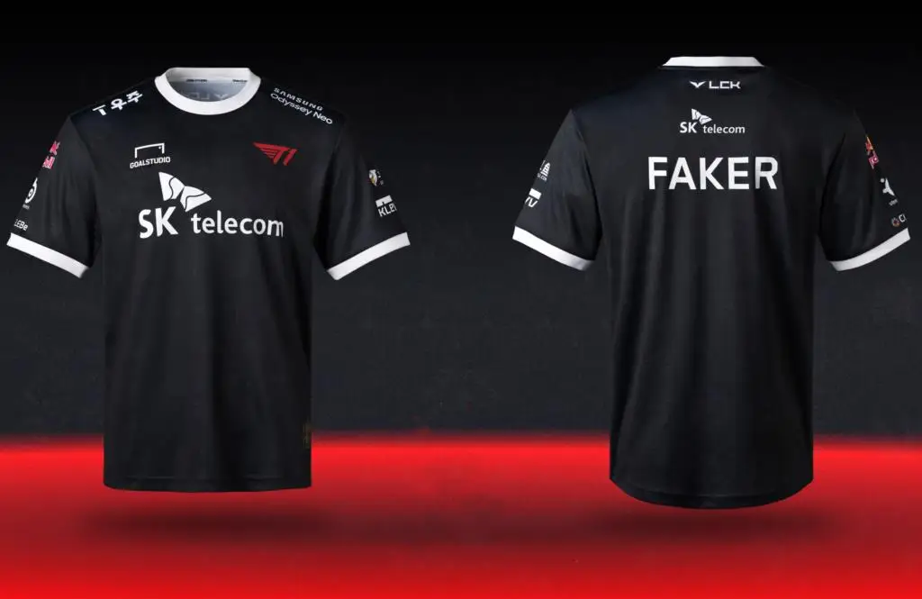 SKT T1 ESPORTS Pro Kit 2023 Nueva jersey VALORANT CSGO, League of Heroes camiseta personalizada ...