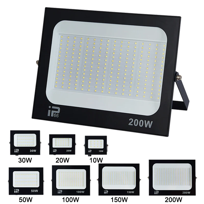 200W-LED-Floodlight-AC-220V-Outdoor-Spotlights-IP66-Waterproof-LED ...