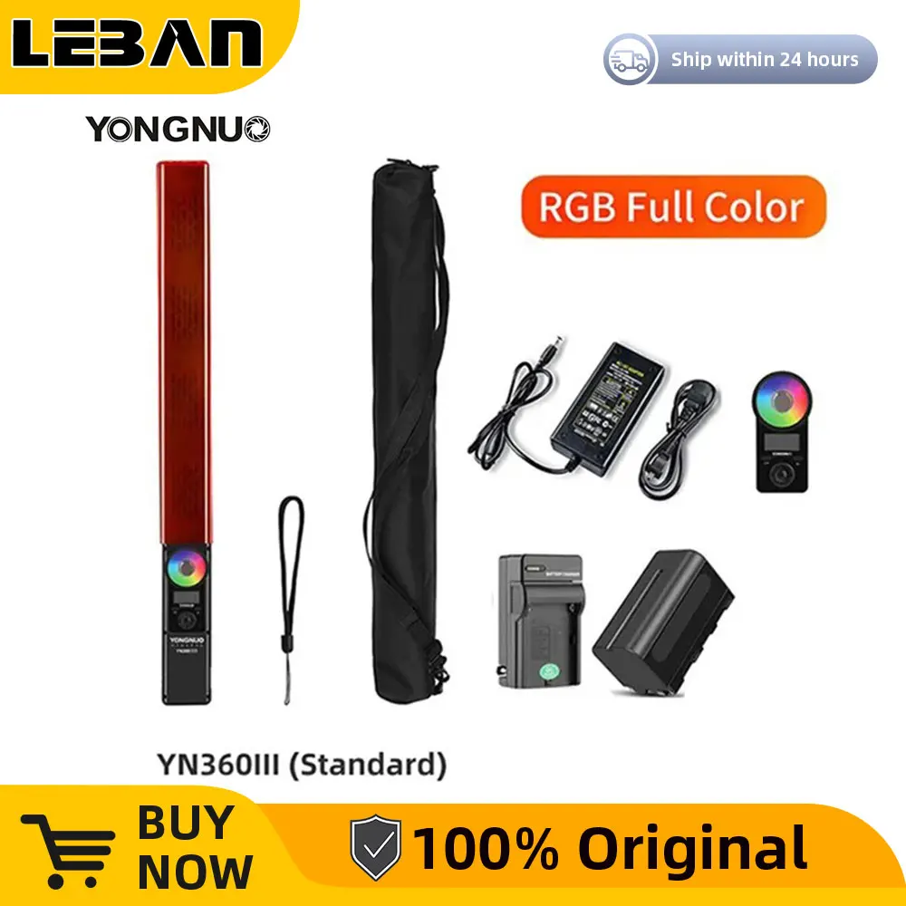Yongnuo-YN360-III-YN360III-Handheld-3200K-5500K-RGB-Colorful-Ice-Stick ...