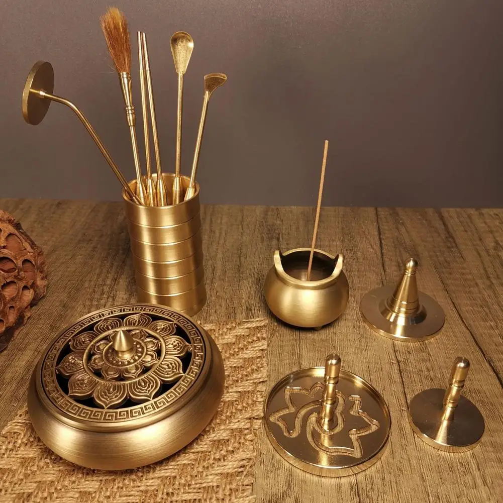 Incense-Burner-Accessories-Copper-Metal-Lotus-Cloud-Hollow-Out-Printing ...