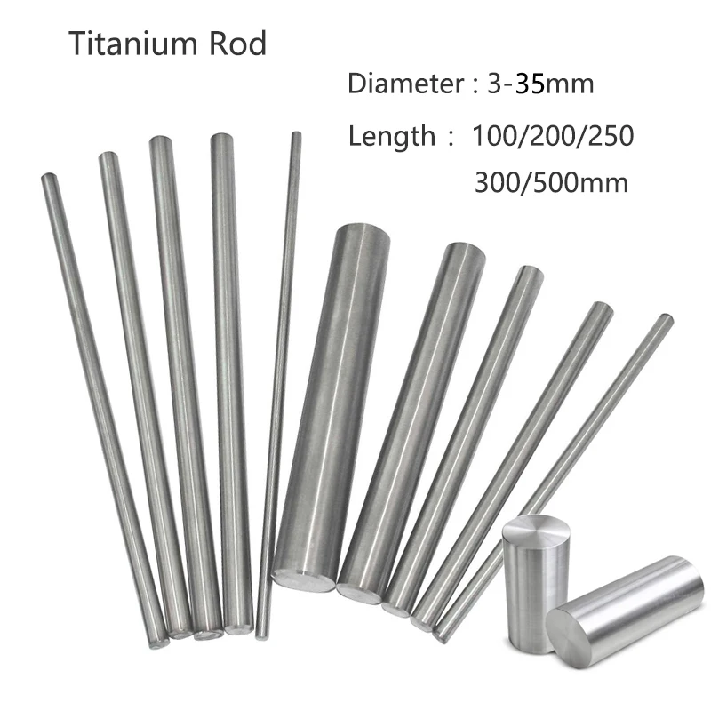 1pcs-Grade2-Titanium-Bar-Metal-Rod-Diameter-2mm-35mm-Length-100-500mm ...