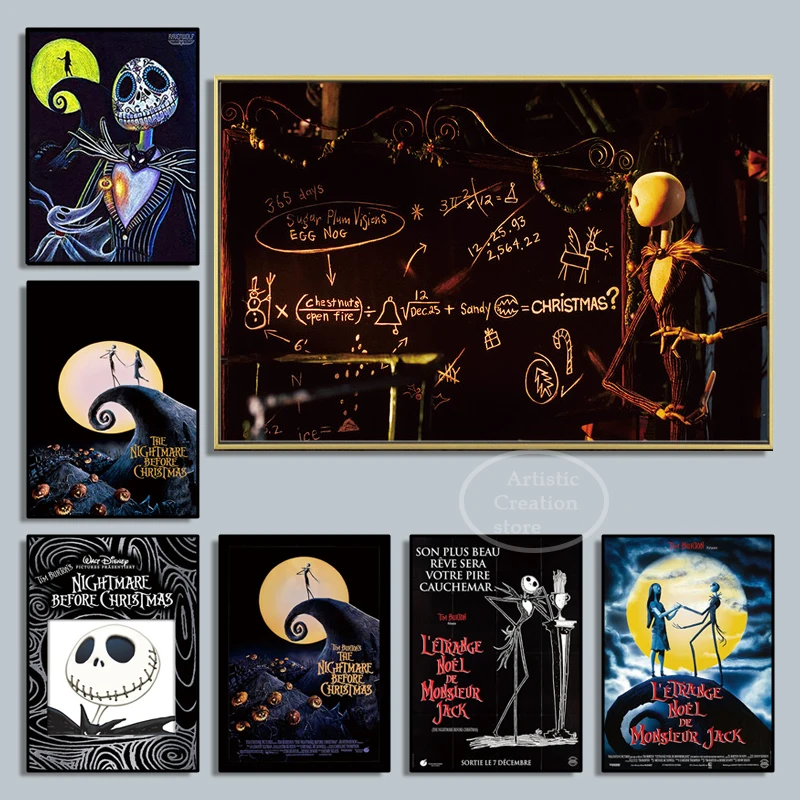 Nightmare Before Christmas Poster High Resolution