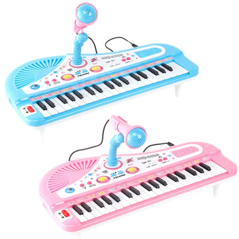 37-Keys-Electronic-Organ-Kids-Musical-Toy-With-Teaching-Keyboard ...