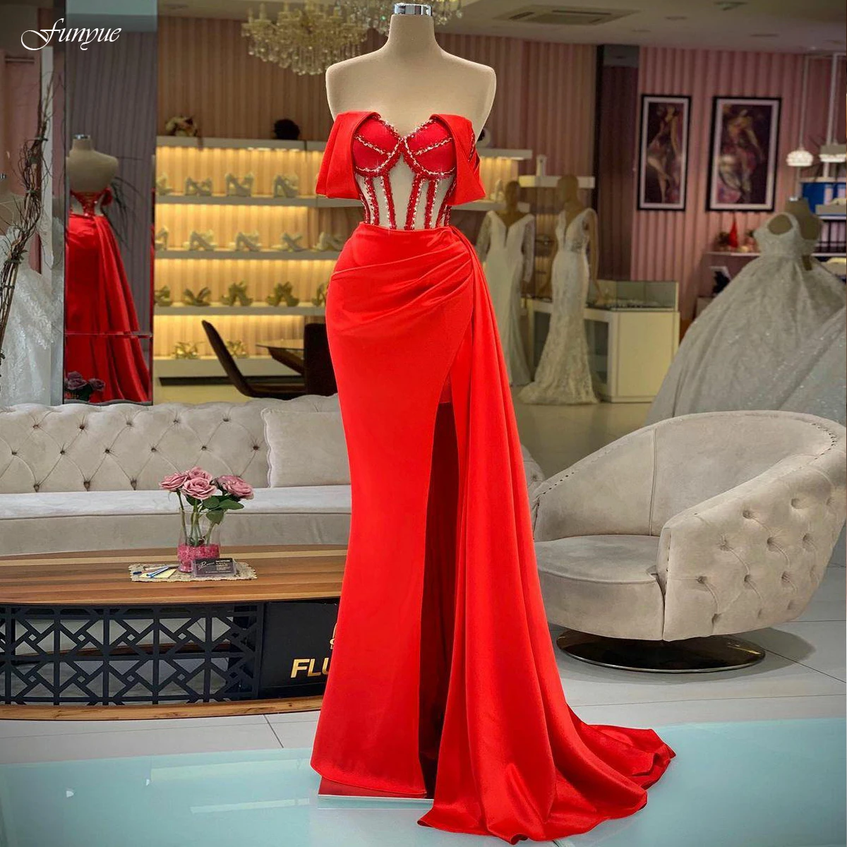 Red Evening Gowns Pageant