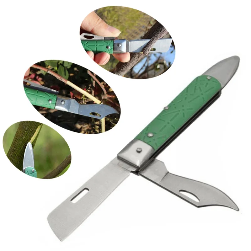 Grafting folding knife Garden Seedling foldable Cutter Branch blade ...