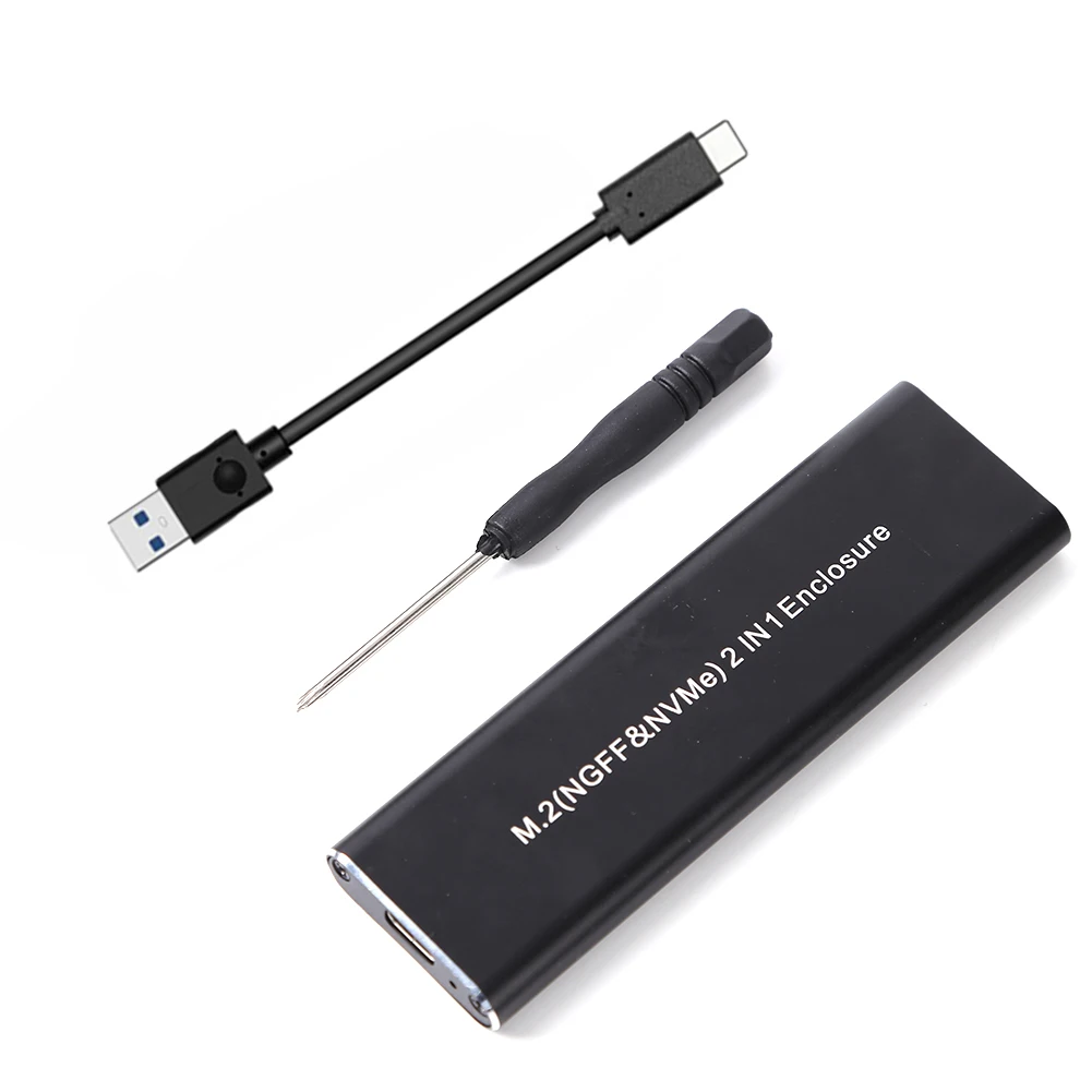 M-2-NVMe-SSD-Enclosure-10Gbps-Dual-Protocol-M2-NVMe-Case-PCIE-SATA-SSD ...
