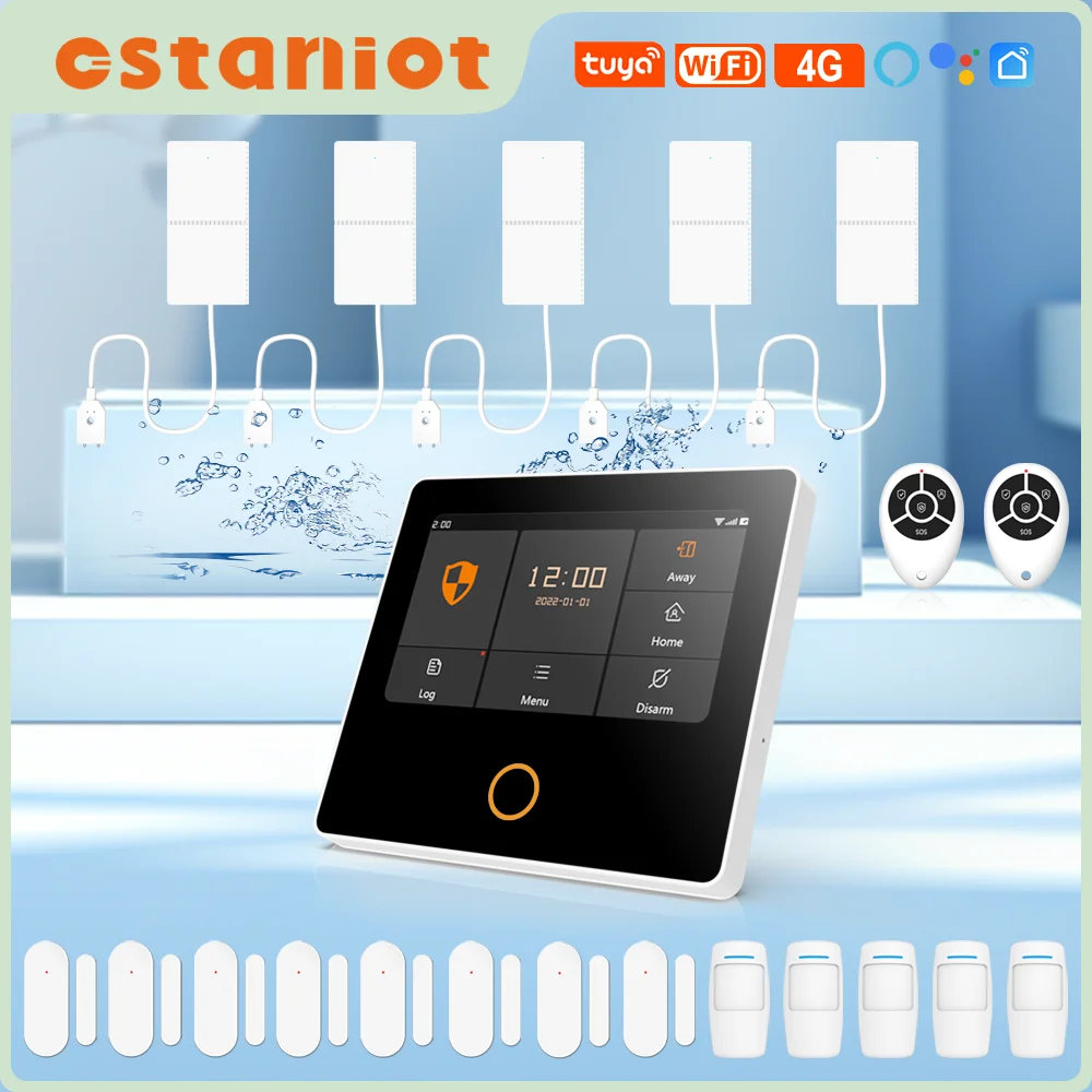Staniot-Tuya-Smart-Home-Security-Alarm-System-WiFi-4G-Wireless-Burglar ...