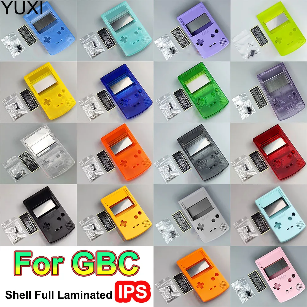 YUXI 1 Conjunto Shell Habitação Para GBC IPS Tela Destaque Kits Shell ...