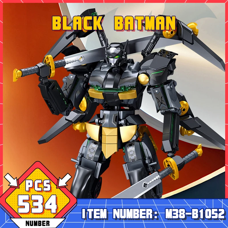 M38-B1052-Superman-Mecha-Batman-Building-Blocks-Technology-Small ...