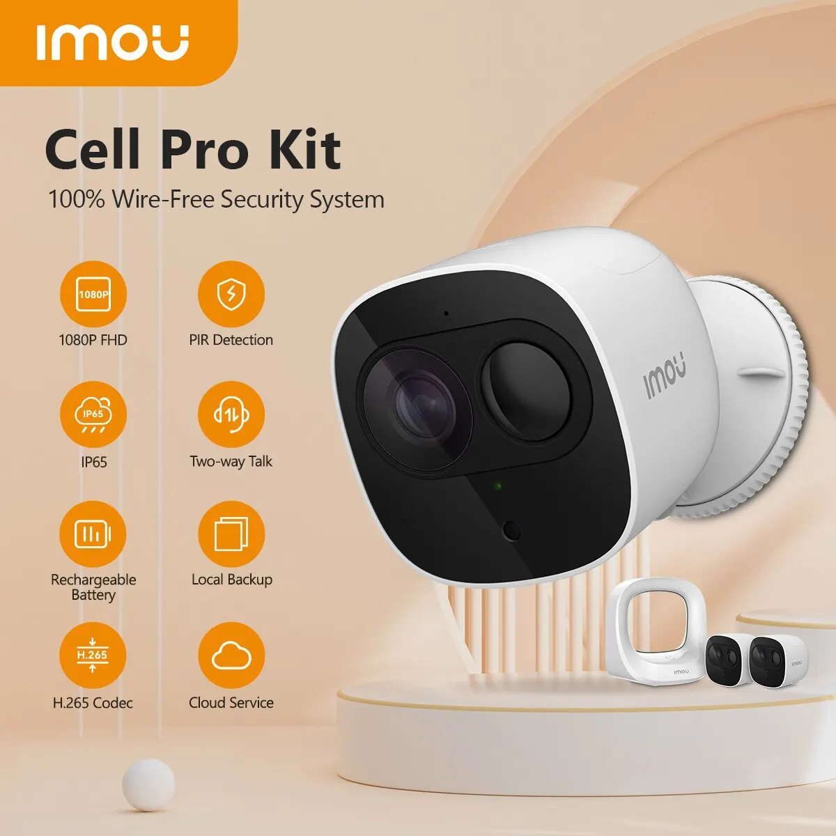 IMOU-Cell-Pro-Kit-Cam-ra-Batterie-Rechargeable-Cam-ra-Ext-rieure-Intemp ...