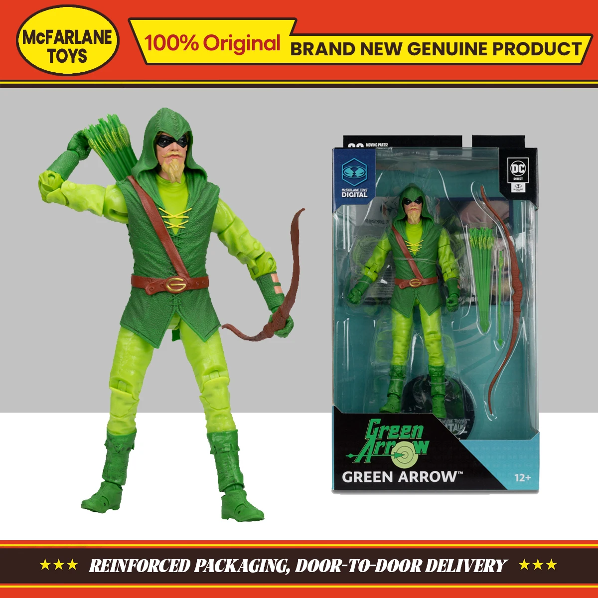 McFarlane-DC-Multiverse-Green-Arrow-Longbow-Hunter-7-inches-Action ...