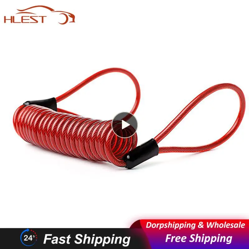 Portable-Elastic-Security-Anti-Theft-Spring-Rope-Motorcycle-Wheel-Disc ...