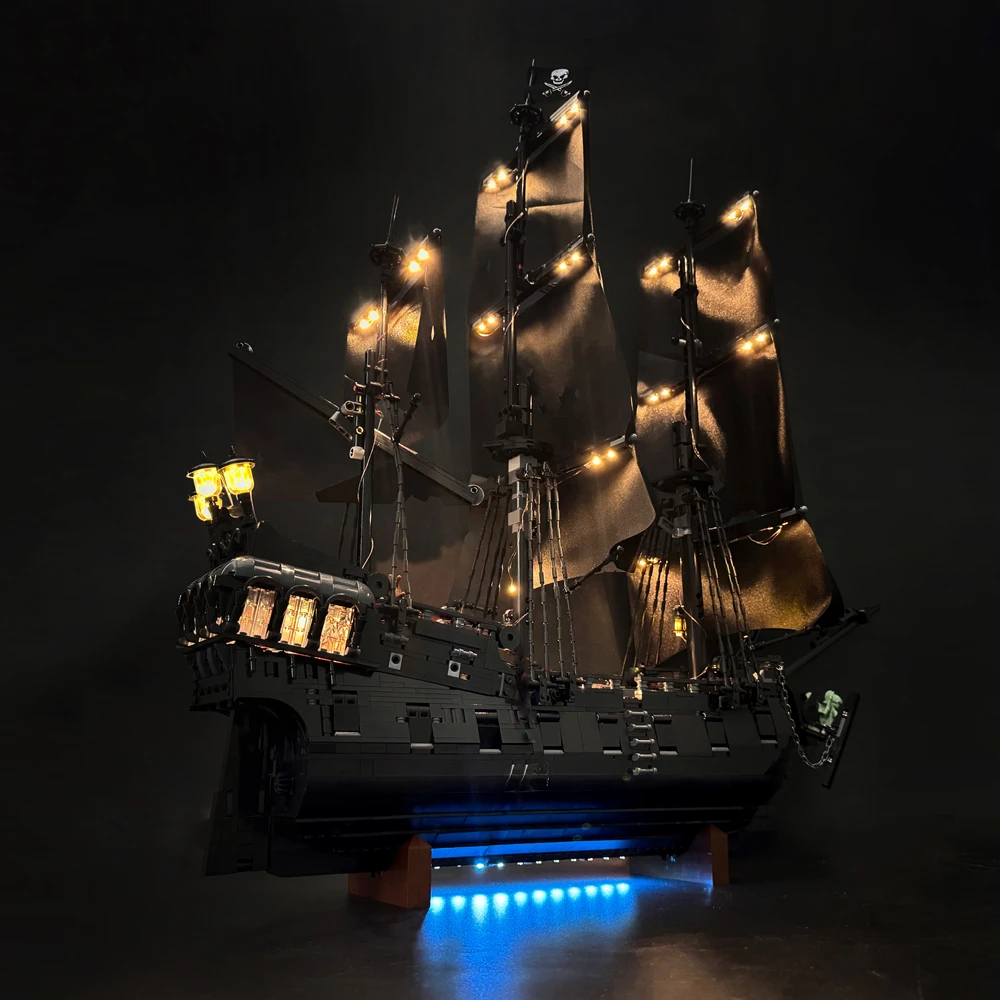 BYB LED Light Kit For LEGO 10365 Captain Jack Sparrow's Pirate Ship ...