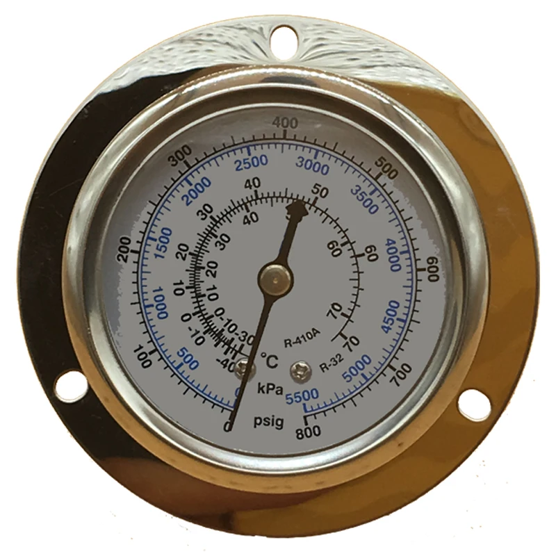 Only R410a R32 Refrigerant Stainless Steel Pressure Gauge, 43% OFF