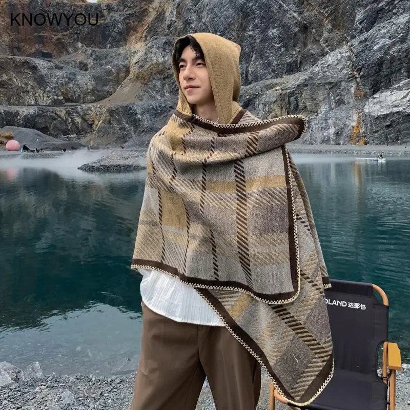 Poncho Sweater Men