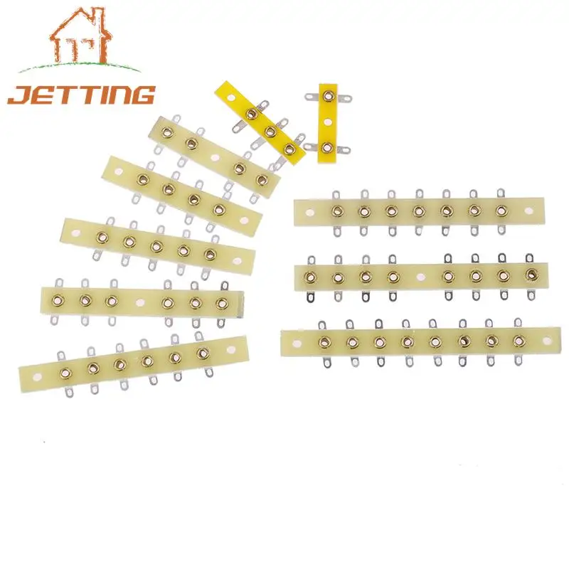 Practical-New-8-Pin-FR4-Terminal-Strip-Tag-Board-Point-To-Point-8-Plugs ...