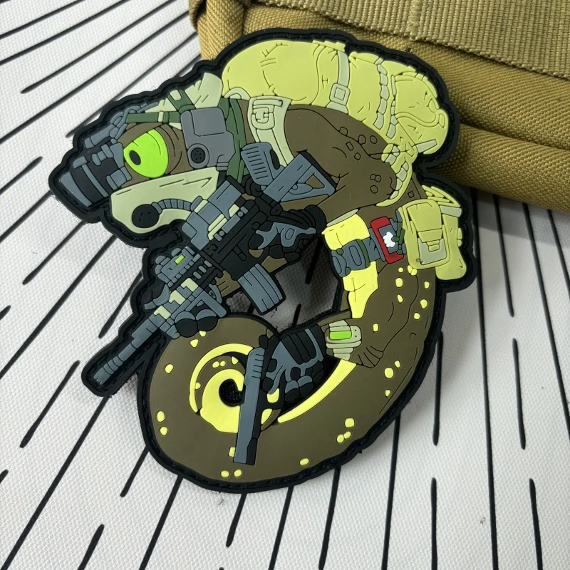 Chameleon Tactical Patch PVC Combat Hook&Loop Patches Military ...