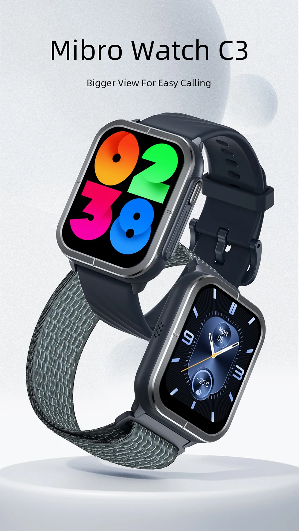 MIBRO C3 - Intelec | Tecnología y Fitness