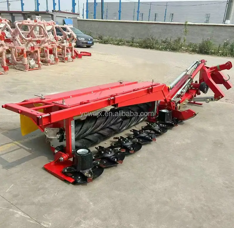 Farming Equipment Squeeze Disc Mower Rotary Disc Mower Disc Squeezing ...