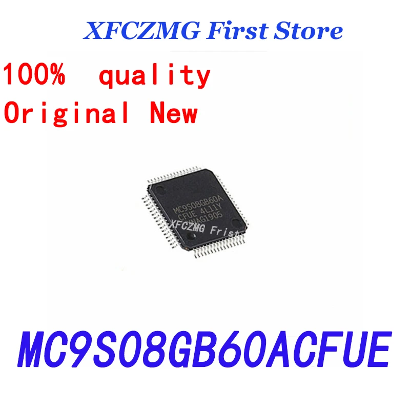 XFCZMG 100% original quality 5PCS/LOT MC9S08GB60ACFUE MCU 8 bit S08 CISC 60KB Flash 2.5V/3.3V 64 ...