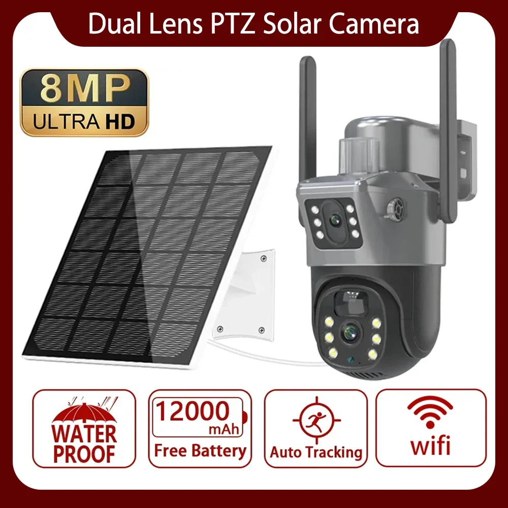 4K-8MP-Dual-Lens-PTZ-Solar-Camera-Dual-Screens-PIR-Human-Tracking ...