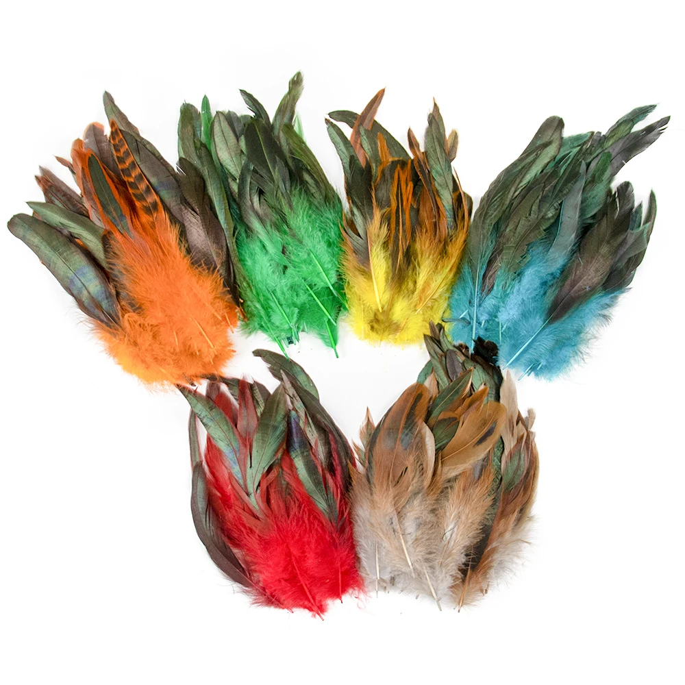 Wholesale Natural Cock Feathers 5-7inch Colorful Pheasant Feather for ...