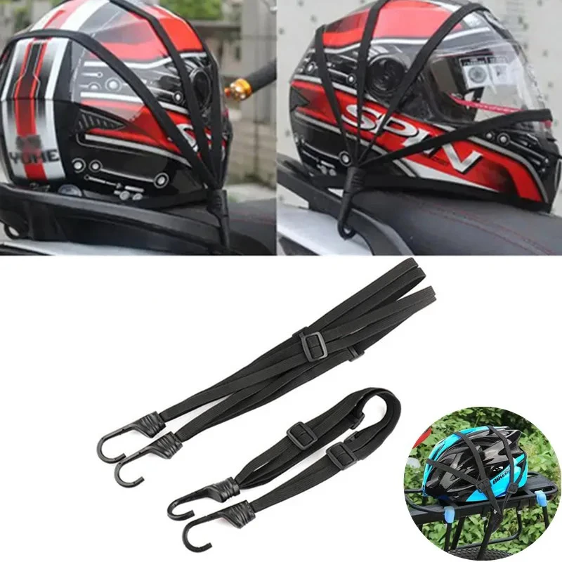 60/90CM Motorcycle Helmet Straps Motorcycle Accessories Hook Luggage ...