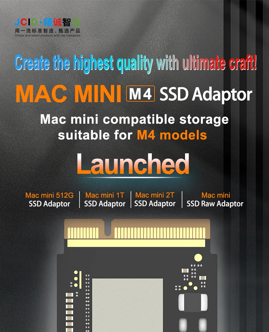JCID M4 Mac Mini SSD 2 ТБ/1 ТБ | AliExpress