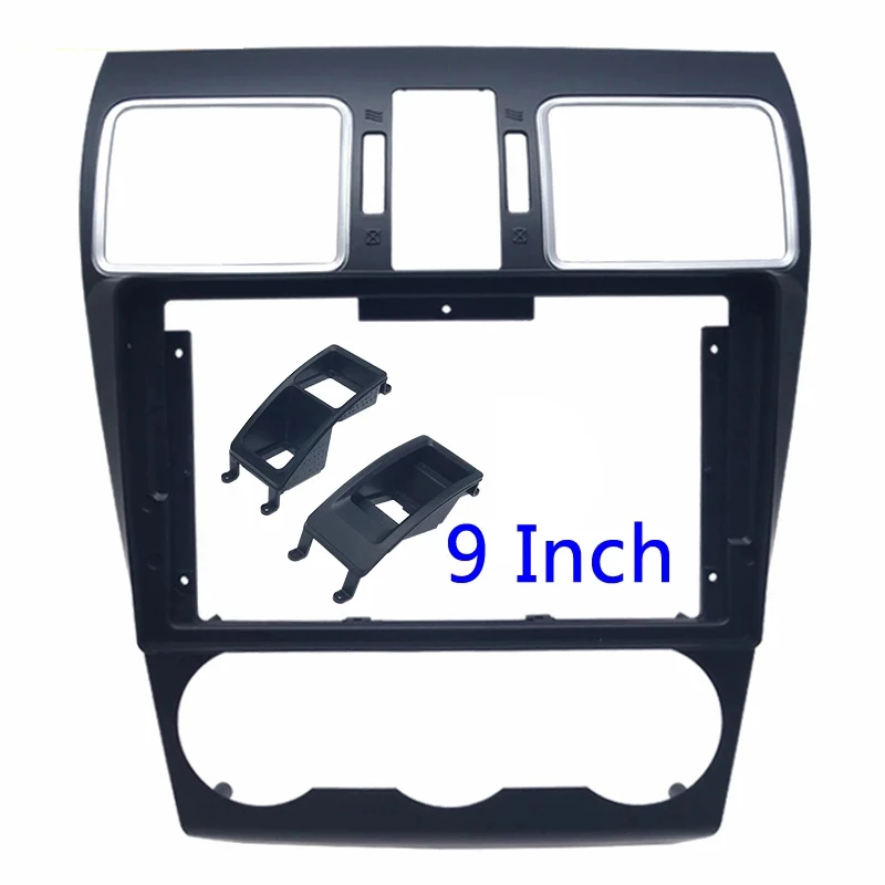 Car Audio 2din Dash Panel Fascia Frame Adaptor For Subaru Forester 9 ...