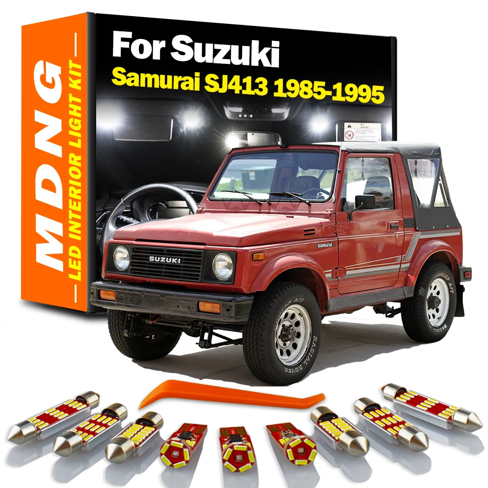 MDNG-8Pcs-Car-LED-Interior-Map-Reading-Dome-Light-Kit-For-Suzuki ...