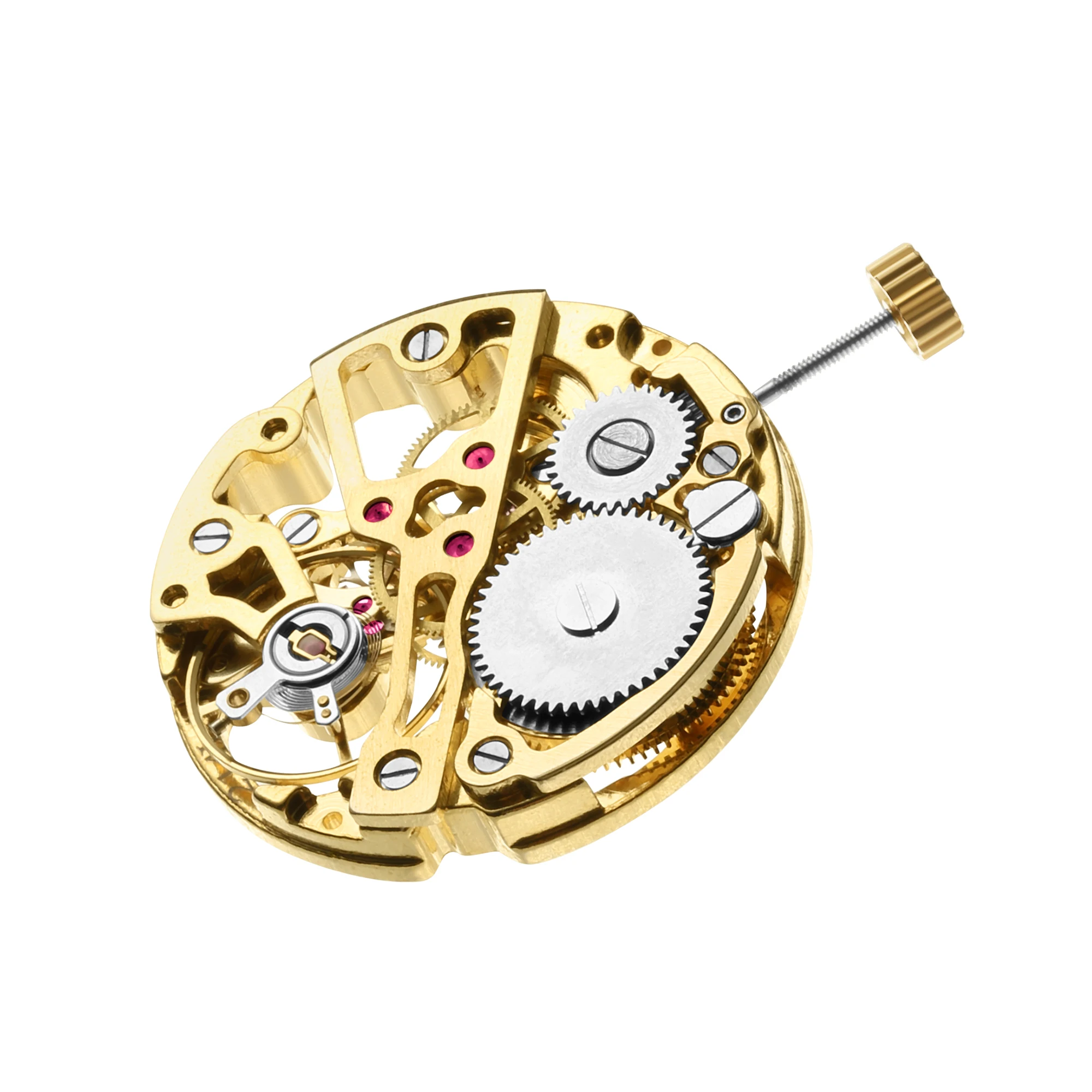 Japan-Mechanical-Watch-Movement-7120-Hollow-Fashion-Clock-Import ...