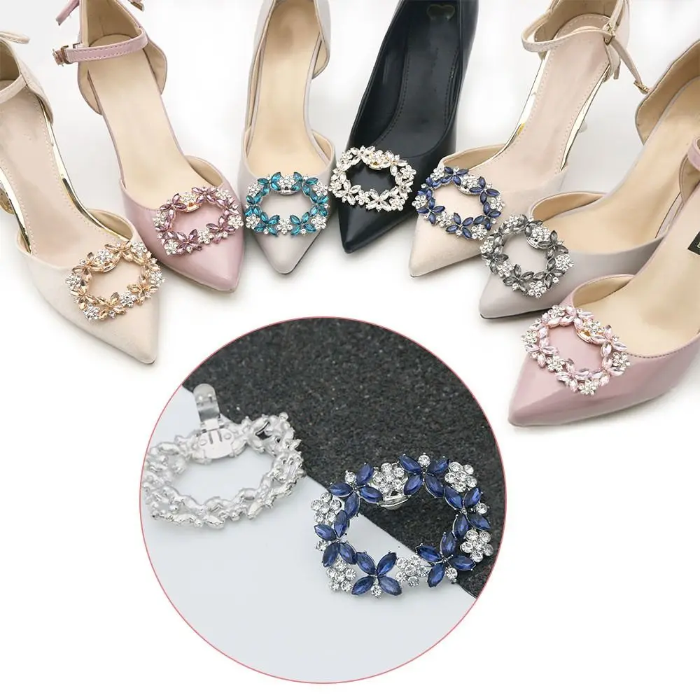 1Pc-European-Fashion-Shoe-Clip-Rhinestone-Charm-Shoe-Decorations ...