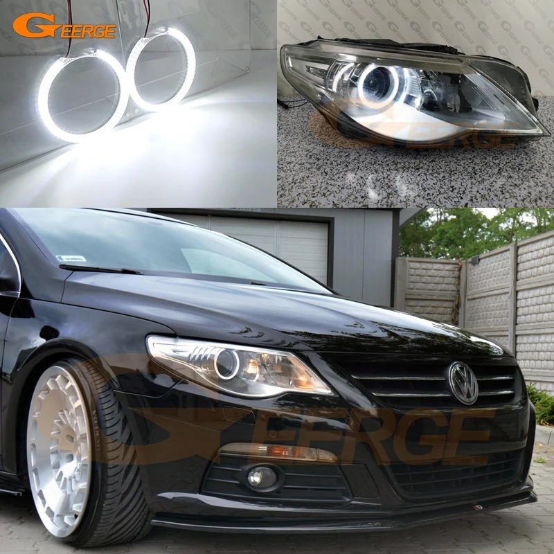 Ultra Bright Smd Led Angel Eyes Halo Rings Kit Day Light Car Styling ...