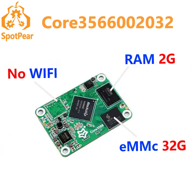 LuckFox Core3566 Module Rockchip RK3566 Core3566002032 2GB RAM 32GB ...