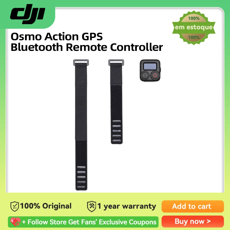 DJI-Osmo-Action-GPS-Bluetooth-Remote-Controller-Built-in-GPS-remotely-Start-Recording-Record ...