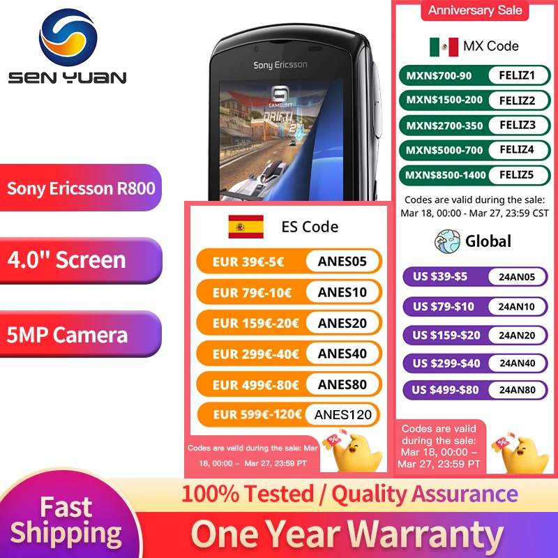 Original-Sony-Ericsson-Xperia-PLAY-Z1i-R800i-3G-Mobile-Phone-4-0-5MP ...