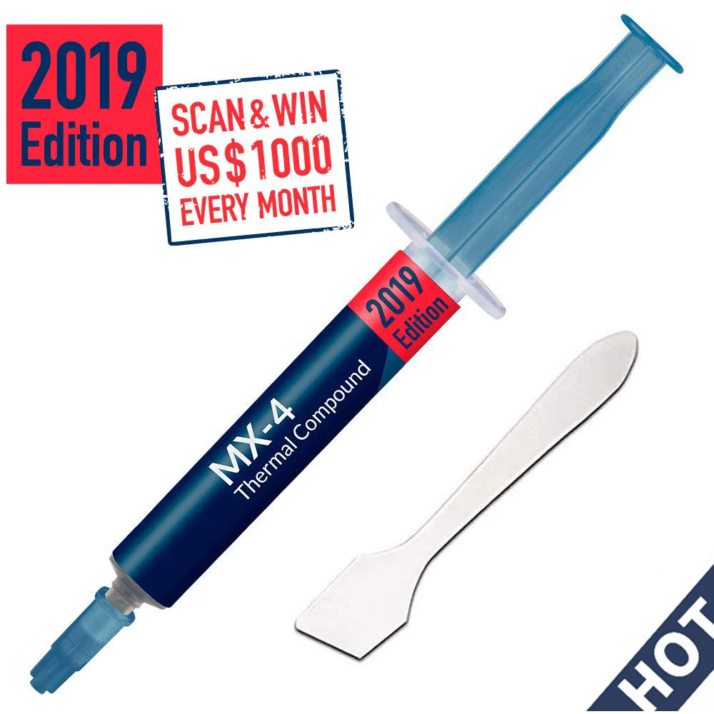 열 복합 전도성 그리스 MX 4 실리콘 페이스트 방열판 프로세서 CPU GPU 쿨러, 냉각 팬 석고, 새로운 MX 4, 4g, 8g, 20g| | - AliExpress