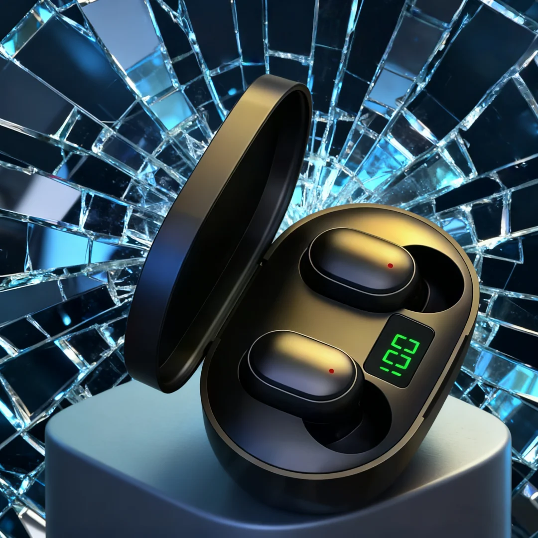 TWS E6S Bluetooth Earphones Wireless bluetooth headset Noise Cancelling ...