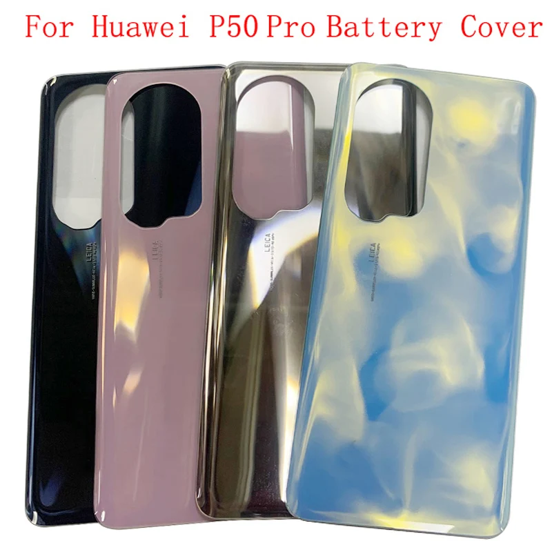 Battery-Cover-Rear-Door-Case-Housing-For-Huawei-P50-Pro-Back-Cover-with ...
