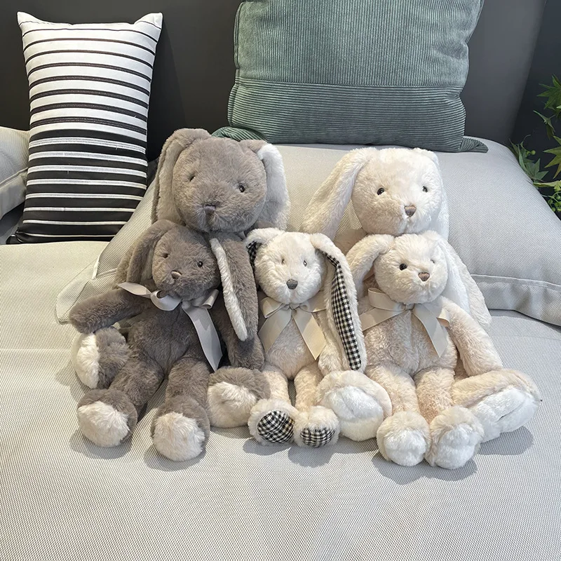 Cute-Lop-Rabbit-Plush-Toy-Soft-Stuffed-Long-Ears-Bunny-Doll-Funny-Baby ...